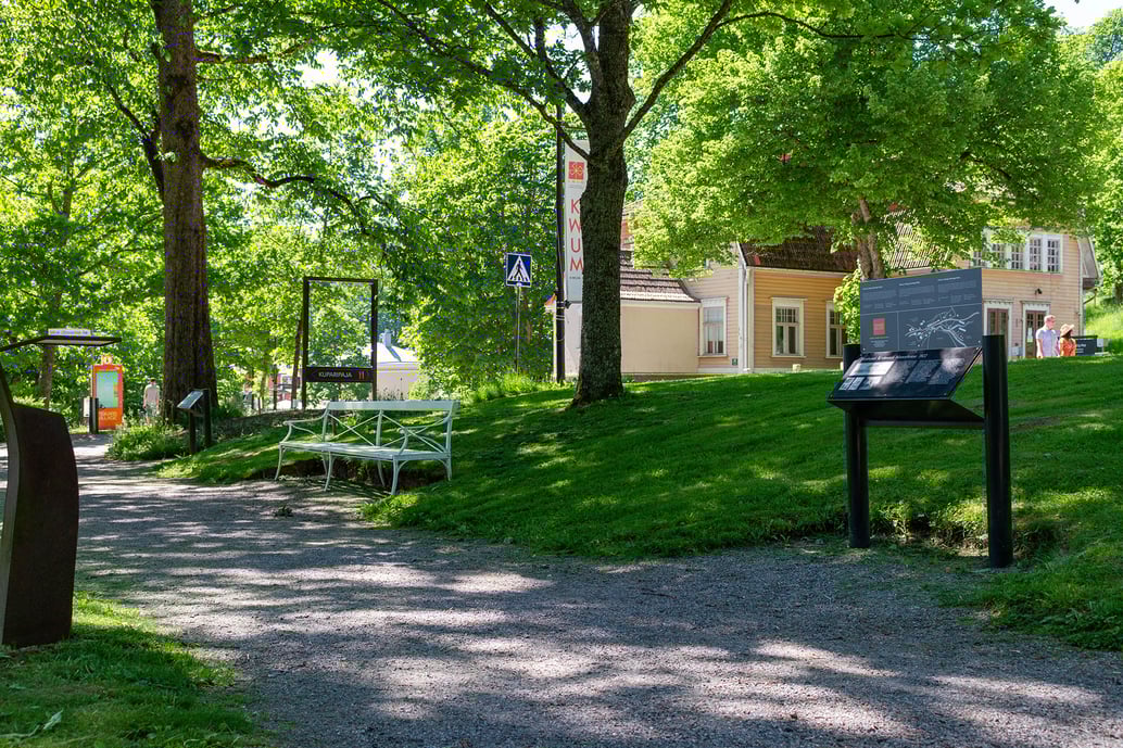 Fiskars Village's history brought into today with AR